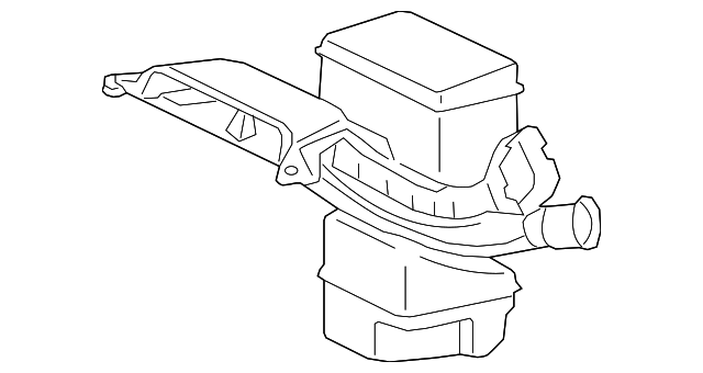 2011-2012 Toyota Sienna Air Inlet Assembly 17750-0V020 | Toyota Parts ...
