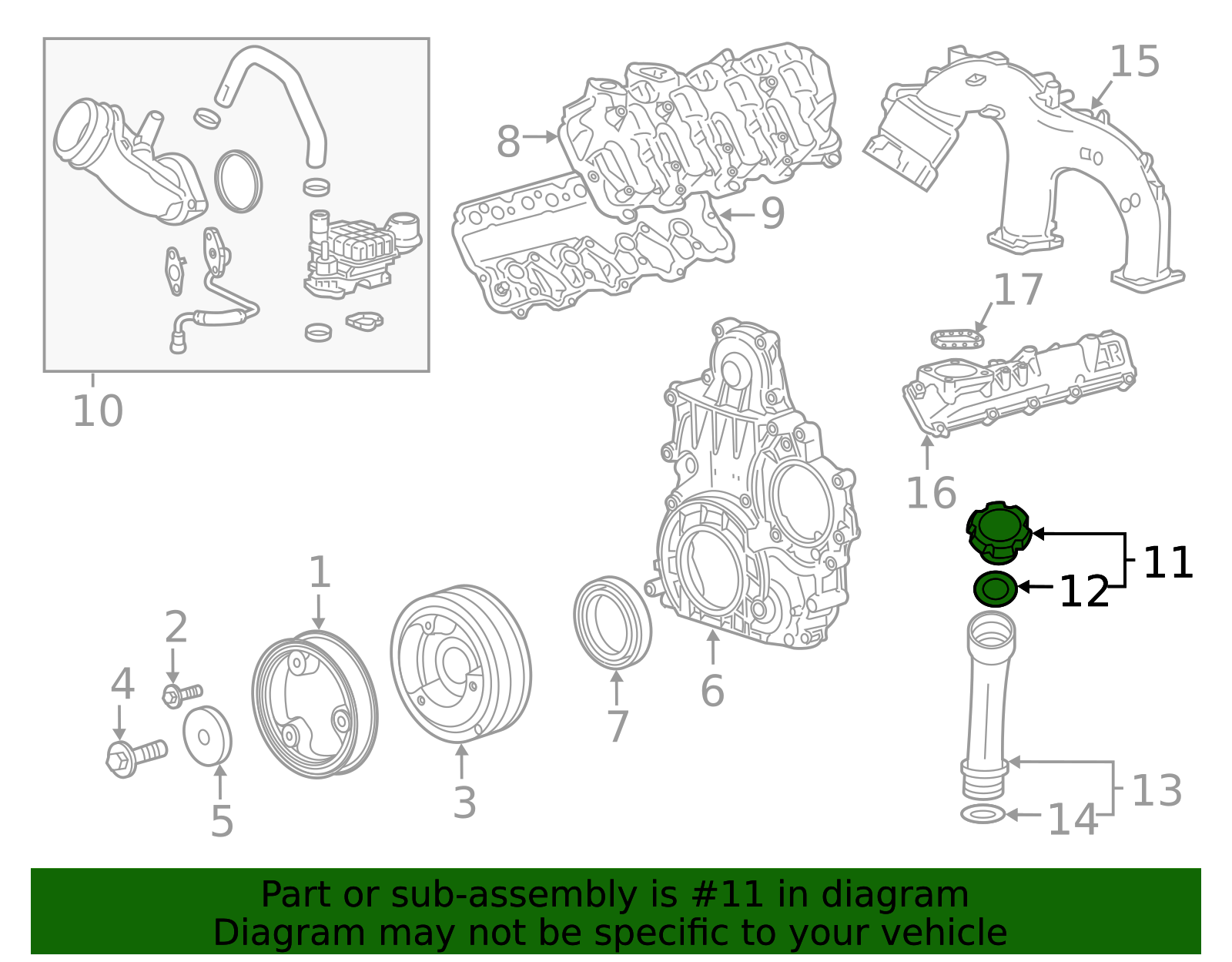 2017-2025 GM Engine Oil Filler Cap 12677347 GM | GMPartsDirect.com