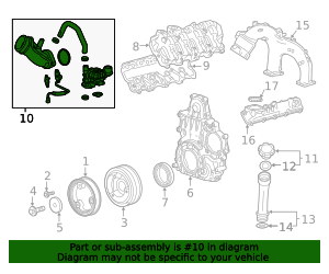 19432816 - Oil/Air Separator 2017-2025 GM | Chevrolet Parts Direct