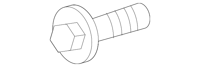 2006-2025 GM Engine Harmonic Balancer Bolt 97329601 GM | GMPartsDirect.com