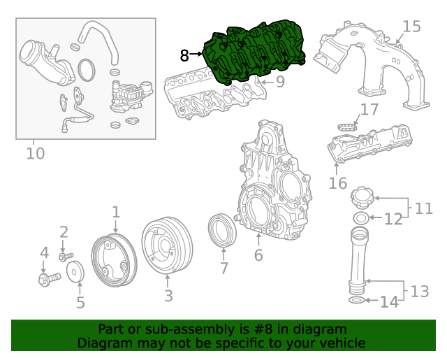 12680249 - Valve Rocker Arm Cover 2019-2023 GM | AutoNationParts.com