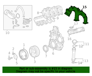 2020-2023 GM Upper Intake Manifold 12702671 GM | GMPartsDirect.com