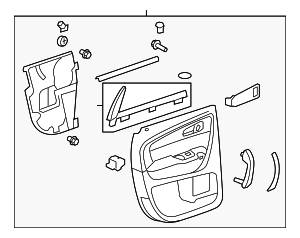 2009 GMC Acadia Panel 25982586 GM | GMPartsDirect.com