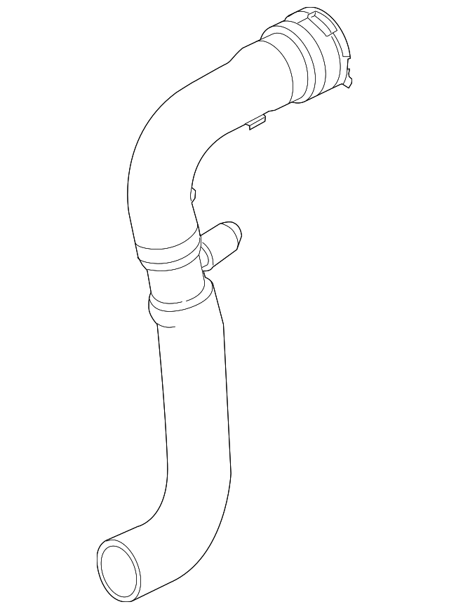 2011-2016 GM Radiator Outlet Hose 20896267 | GMPartsDirect.com