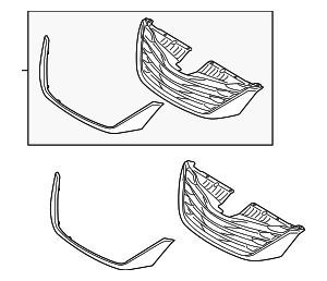 2011-2017 Toyota Sienna Grille Assembly 53101-08120 | OEPartsQuick