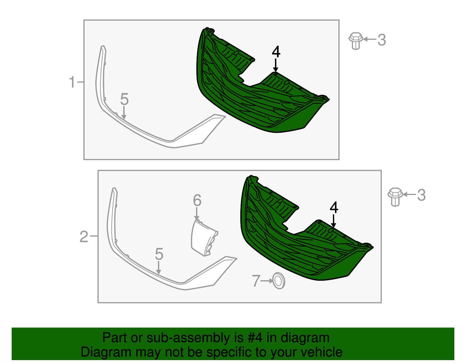 2011-2017 Toyota Sienna Grille 53111-08070 | Toyota Parts Center