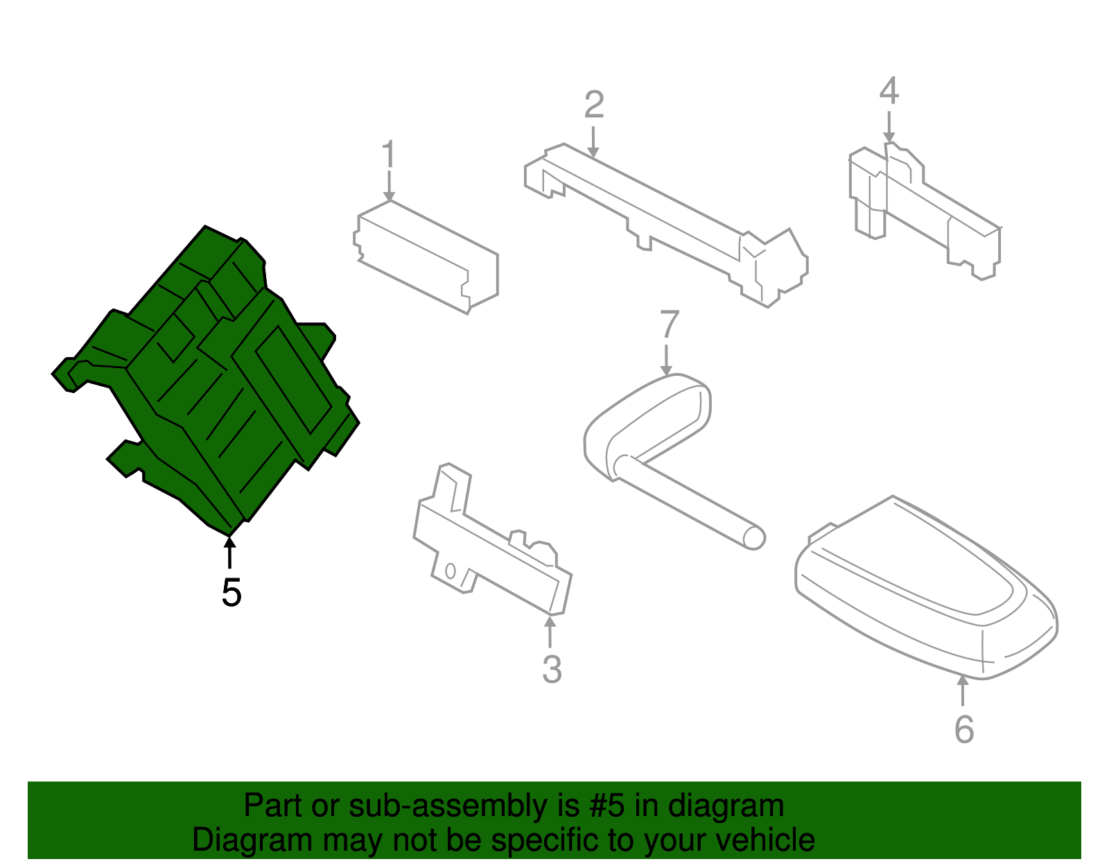 2020-2021 Ford Expedition Control Module LU5Z-15604-CH | OEM Parts Online