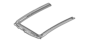 2015-2020 Porsche Macan Sunroof Frame 95B-877-941-B | OEM Parts Online