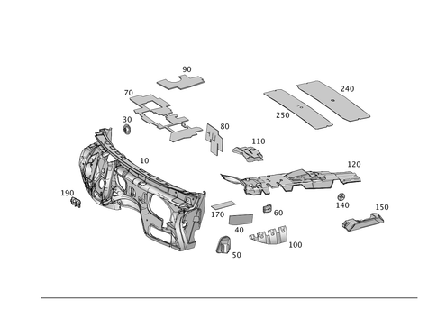 Damping in Passenger Compartment for 2013 Mercedes-Benz ML 350 ...
