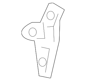 2014-2020 Lexus Front Panel Front Bracket 53837-53010 | LexusOfKendall