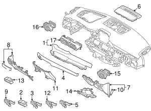 2021-2023 Mazda CX-5 Upper Panel KJL1-55-150A-02 | RealMazdaParts.com