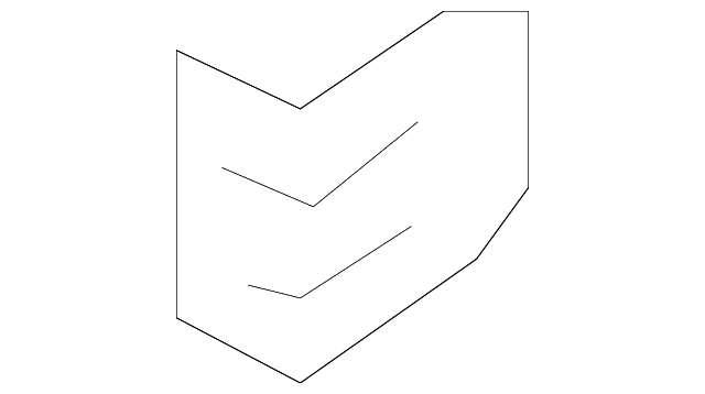 2009-2015 Toyota Venza Fender Mtg Bkt 53834-0T010 | Toyota Parts