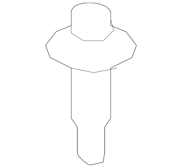 90467-10210 - Sight Shield Pin - 2009-2015 Toyota Venza | Conicelli ...