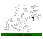 2015-2021 GM Leaf Spring Insert 84474225 | TascaParts.com