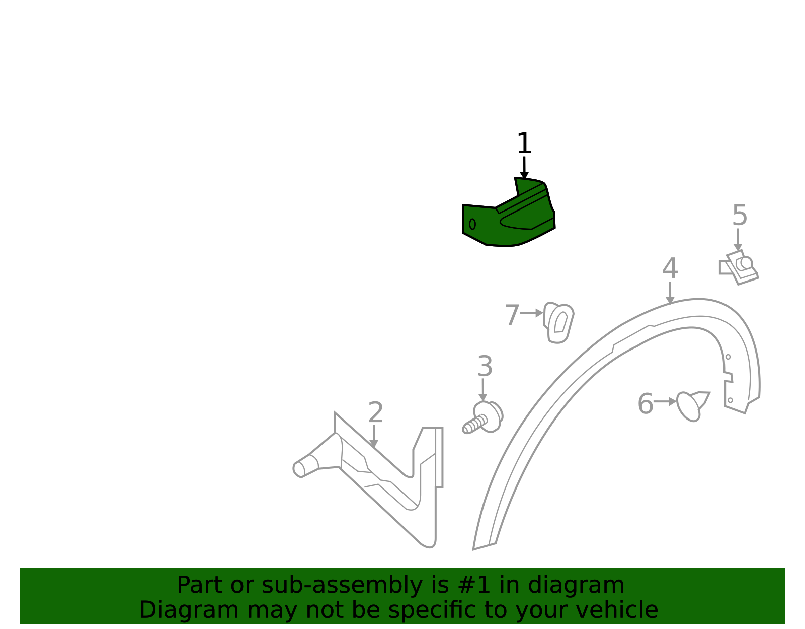 2013-2020 Nissan Pathfinder Lower Molding 63872-3KA0A | OEM Parts Online