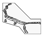 2018-2022 GM Front End Upper Tie Bar 42599080 GM | GMPartsDirect.com