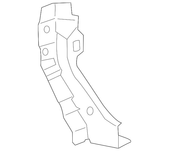 2013-2022 GM Radiator Support Tie Bar Bracket 95174272 GM ...