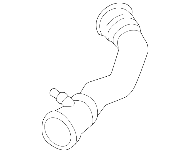 2013-2018 BMW Upper Hose 17127646155 | OEM Parts Online