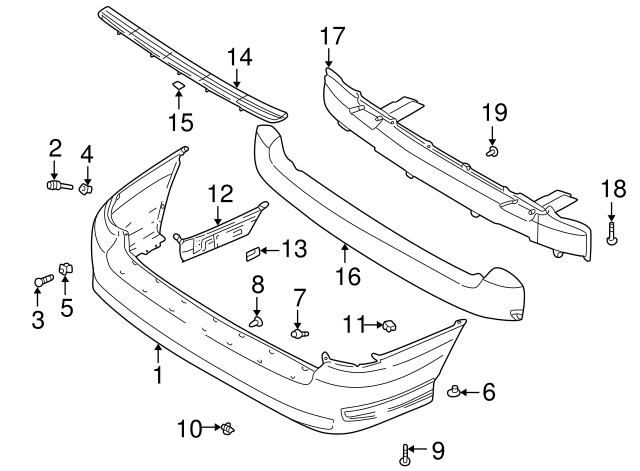 2002-2005 Kia Sedona Side Plate - Driver's Side (LH) 0K55X-50370A ...