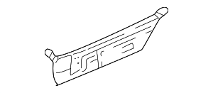 2002-2005 Kia Sedona Side Plate - Driver's Side (LH) 0K55X-50370A ...