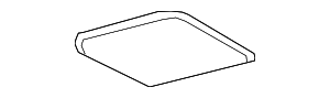 2015-2020 Toyota Sienna Lower Panel Mat 58916-08030-C0 | Toyota Parts ...