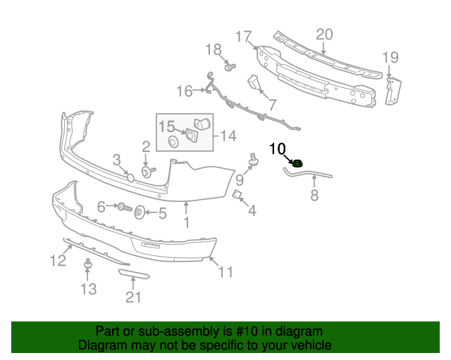 11546868 - OEM GM NUT GMPartsCenter.net | GM Parts Center