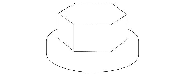 2002-2025 GM Multi-Purpose Nut 11546868 GM | GMPartsDirect.com