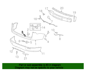 15851009 - OEM GM Side Cover Cap | GMPartsCenter.net | GM Parts Center