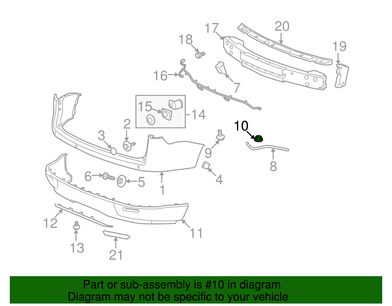 11546868 - OEM GM NUT GMPartsCenter.net | GM Parts Center