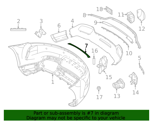 190-831-28-00-64 - Water Deflector 2016-2021 Mercedes-Benz | Mercedes ...