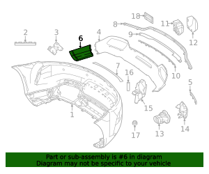 190-885-10-38 - Bumper Corner Cover 2016-2019 Mercedes-Benz ...