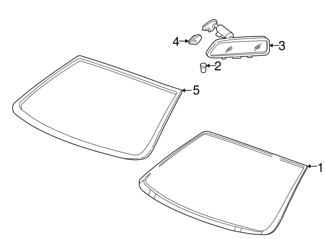 1999-2005 GM Reveal Molding 22616727 GM | GMPartsDirect.com
