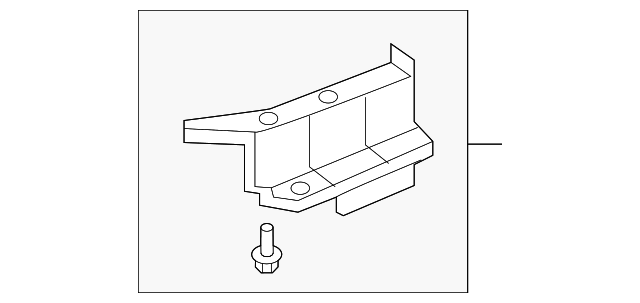 2009-2015 Toyota Venza Side Panel 58306-0T010 | Toyota Parts Center