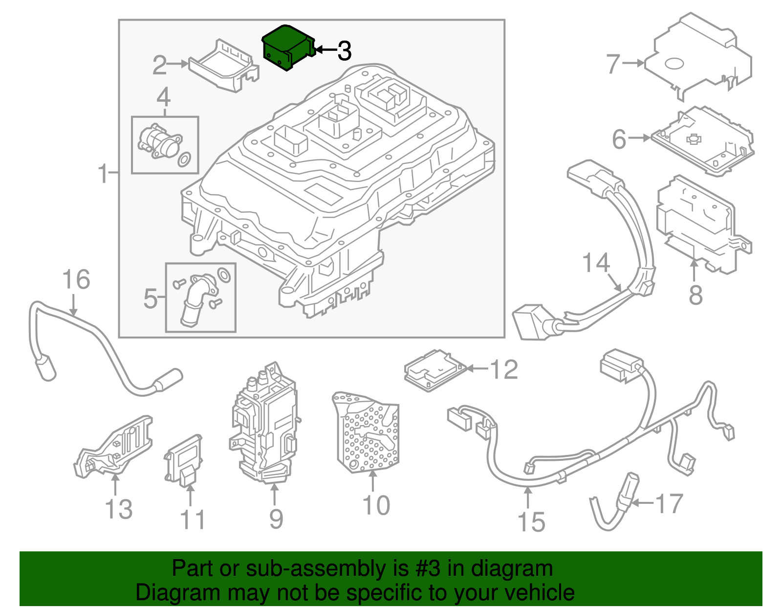 12-52-7-620-458 - Dummy housing plug for HV battery 2012-2021 BMW ...