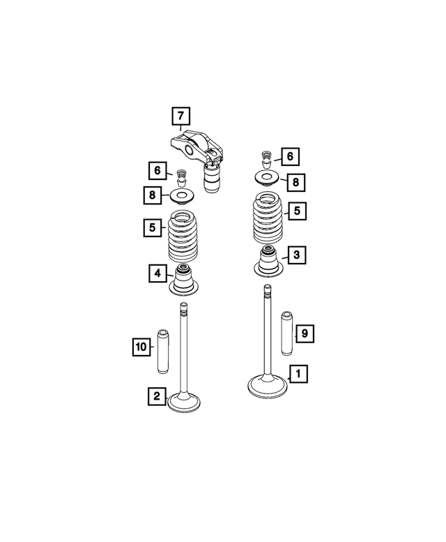 2019-2025 Mopar Valve Guide 68439855AA | Mopar Online Parts