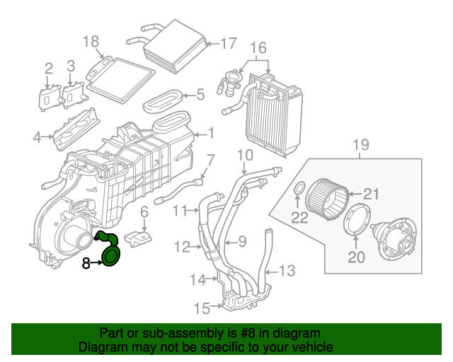 1995-2024 Ford Vent Tube F5TZ-19A786-A | OEM Parts Online