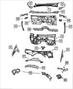 Dash Panel Covers | Mopar Parts Online