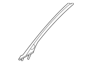 2010-2012 Nissan Altima Windshield Pillar Trim 76912-ZX60A | QuirkParts