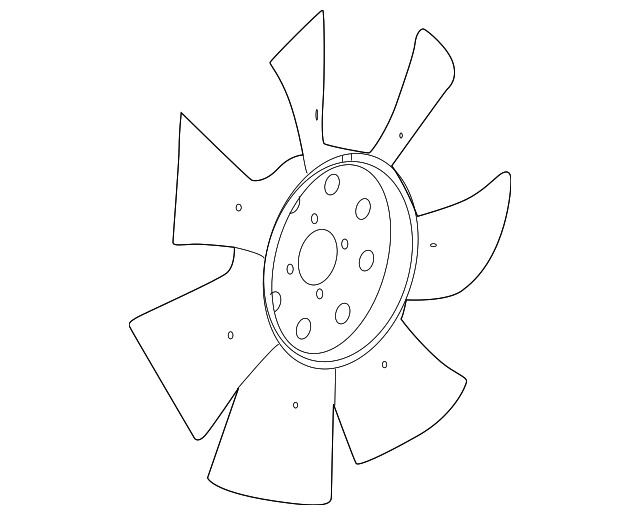 Fan Blade 86532393 GM | GMPartsDirect.com