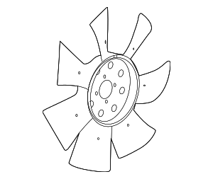 2021 GM Fan Blade 84723175 | GMPartsDirect.com