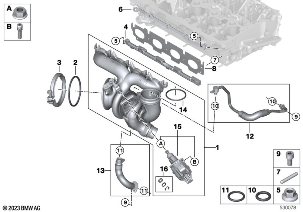 2018-2024 Mini Oil Supply Line 11428629969 | Retail Performance Auto Parts
