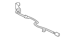 Jaguar OEM Brake Hydraulic Hose Part# C2Z26184 | OEM Vehicle Parts