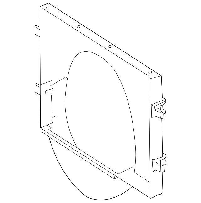 906-505-08-55 - Fan Shroud 2014-2022 Mercedes-Benz | Mercedes-Benz USA ...