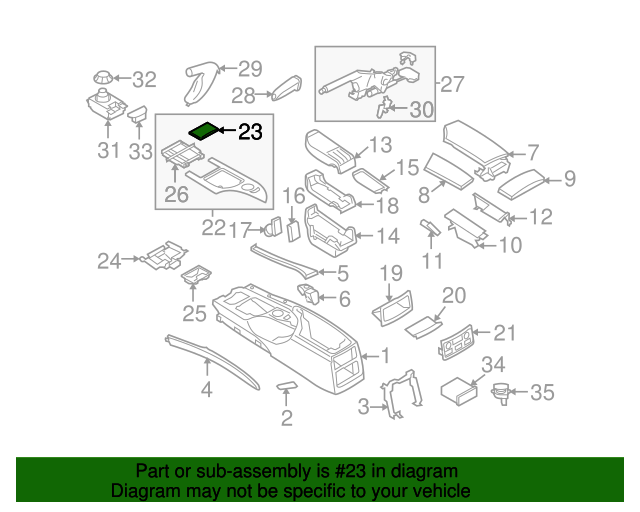 51167896936 - 2006-2007 BMW Ashtray Cover (51-16-7-896-936) | BMW of ...