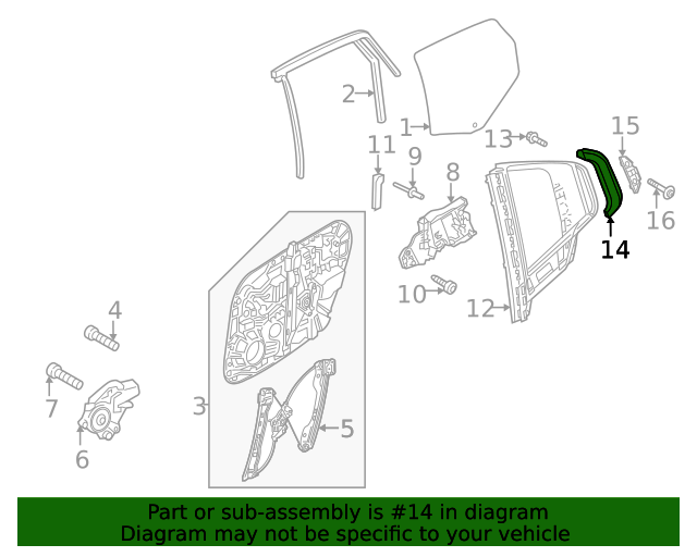 2019-2020 Volvo S60 Trim Molding 32262487 | TascaParts.com