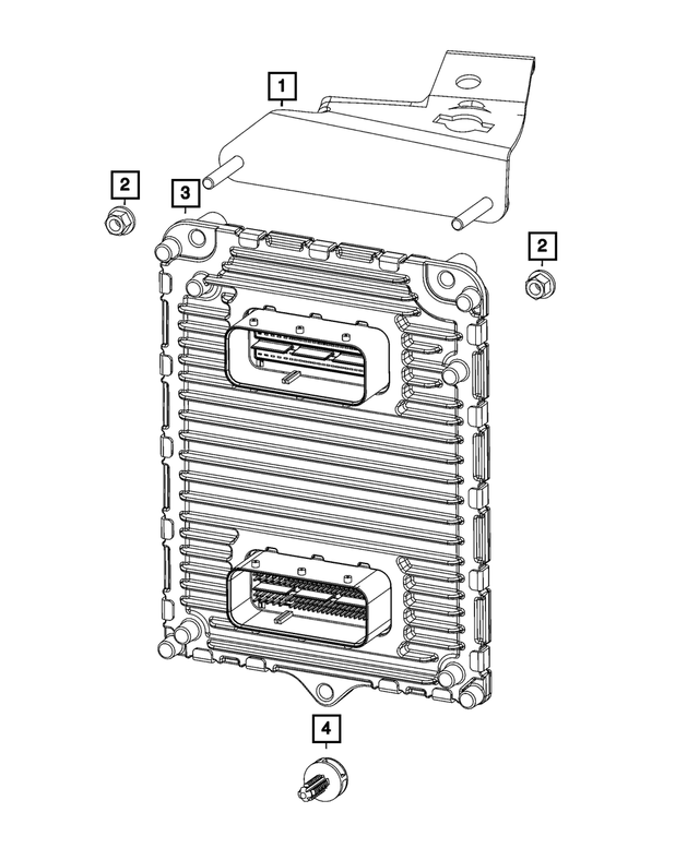 2020-2023 Mopar Engine Controller Module 68434935AC | Mopar Estores