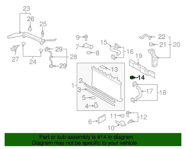 1999-2023 Subaru Radiator Cap 45137AE003 | Subaru Online Parts