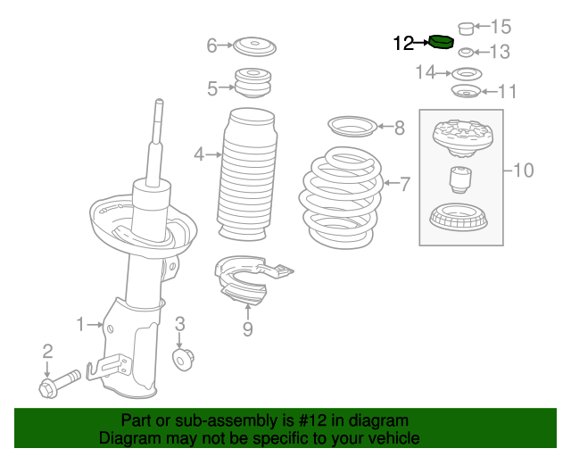 11569637 Nut - New OEM Part From GM Parts Direct | GM Parts Store