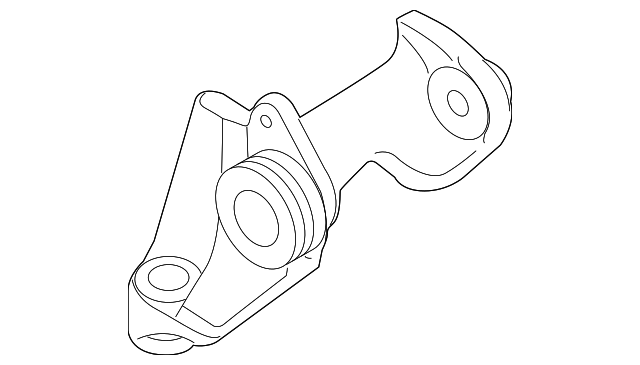 EH48-39-08Y - Side Mount Bracket 2010-2012 Mazda CX-7 | Florida Mazda Parts