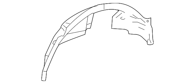 213-610-51-02 - Inner Wheelhouse 2017-2020 Mercedes-Benz | Mercedes ...